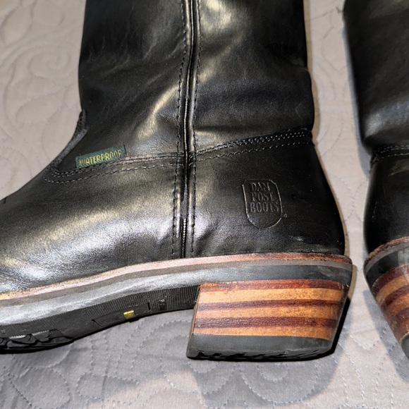 Dan Post | Shoes | Vintage Dan Post Mens Cowboy Boots Wood Heels Size 9 ...